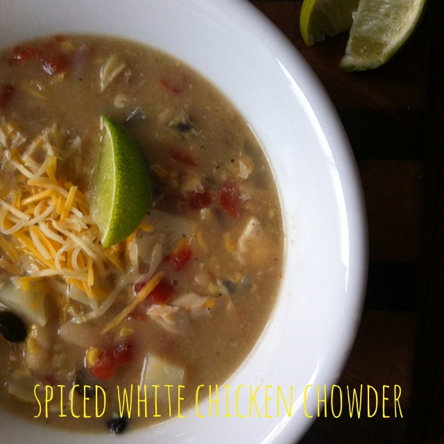 Spiced White Chicken Chowder - kcreatives